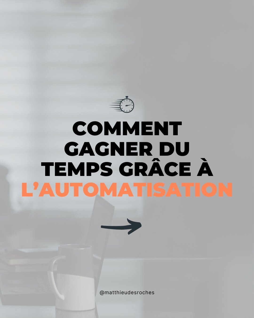 Expert en organisation et productivité personnelle - Matthieu Desroches