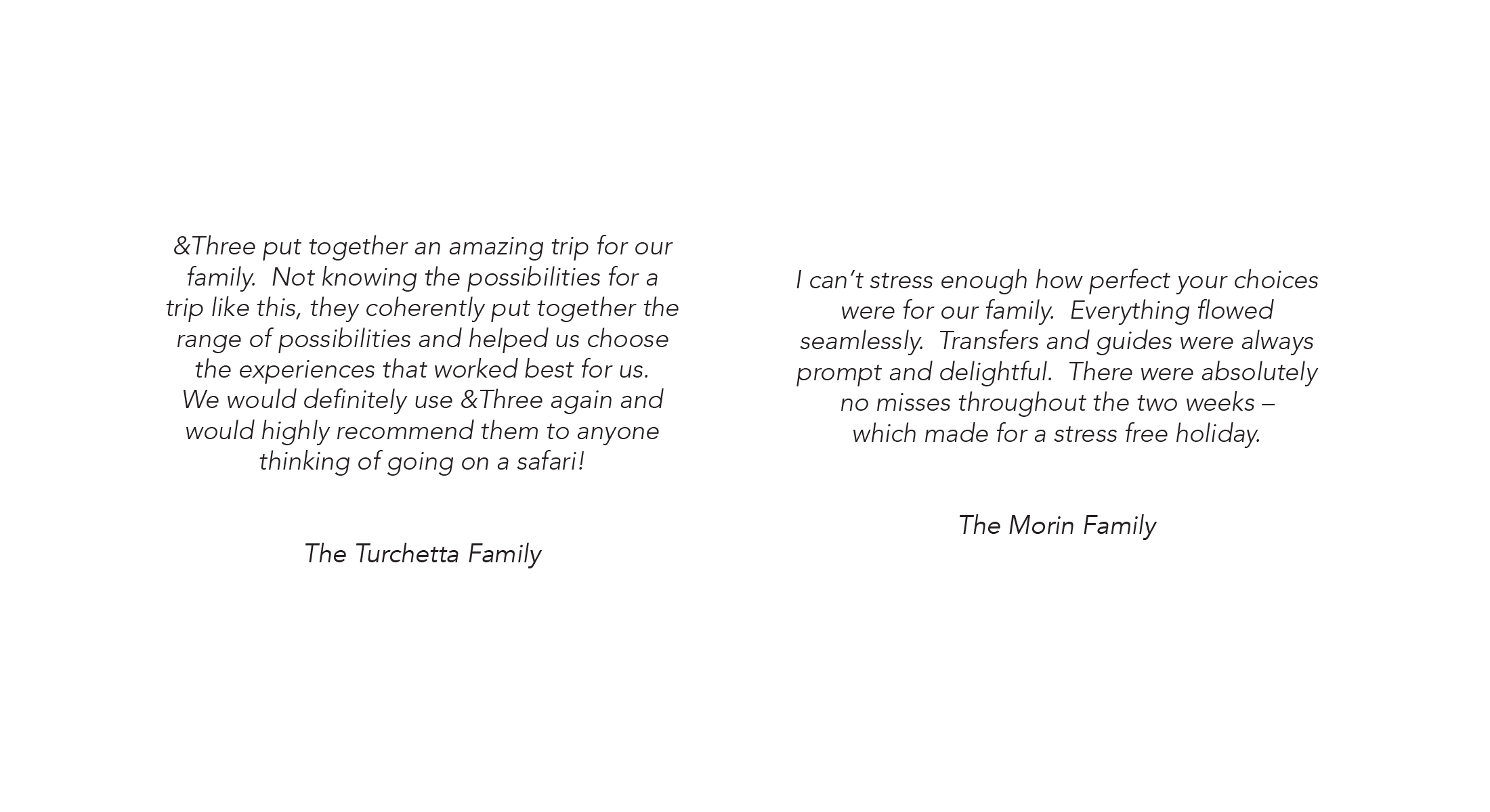 About — &Three Collective