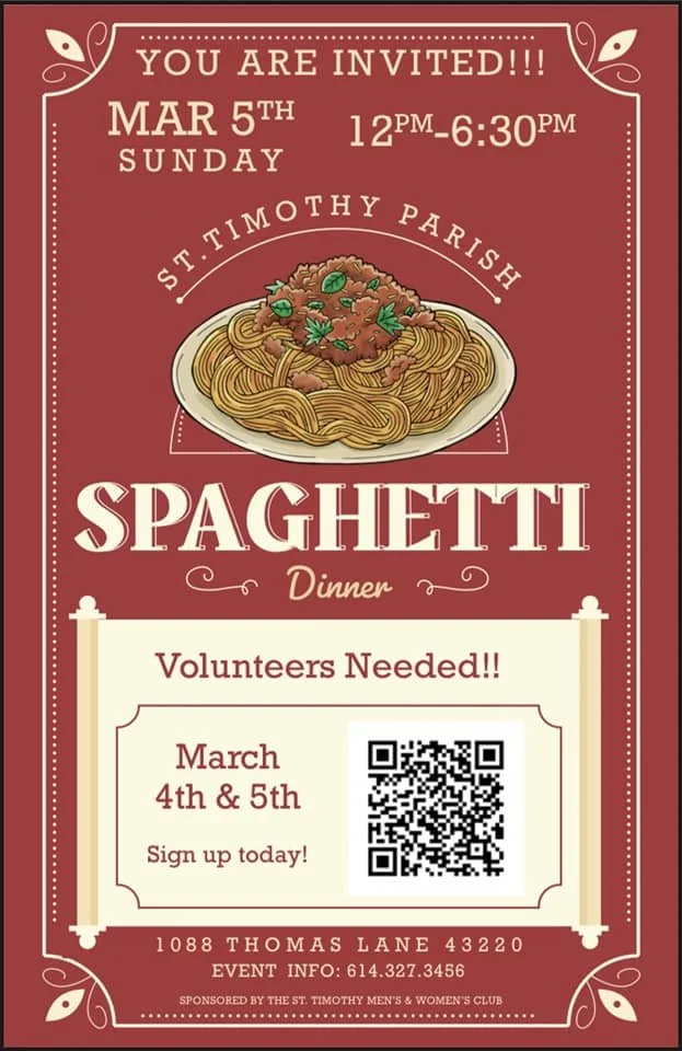Spaghetti Luncheon