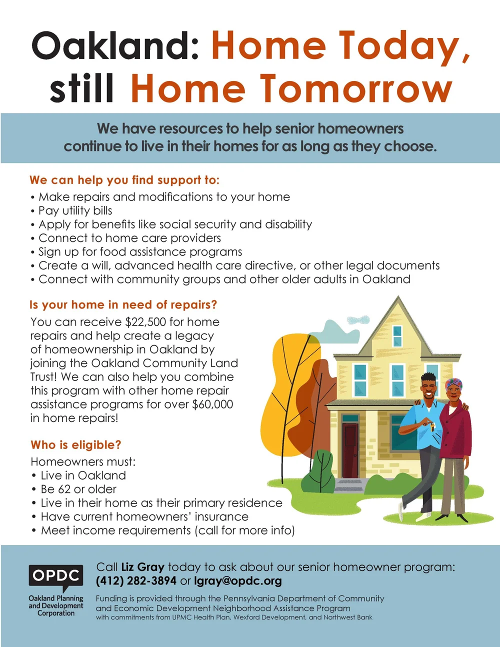 OPDC can help you as you age in your home — Oakland Planning and ...