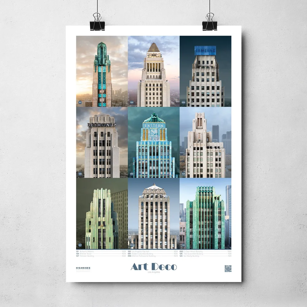 Art Deco Buildings Posters