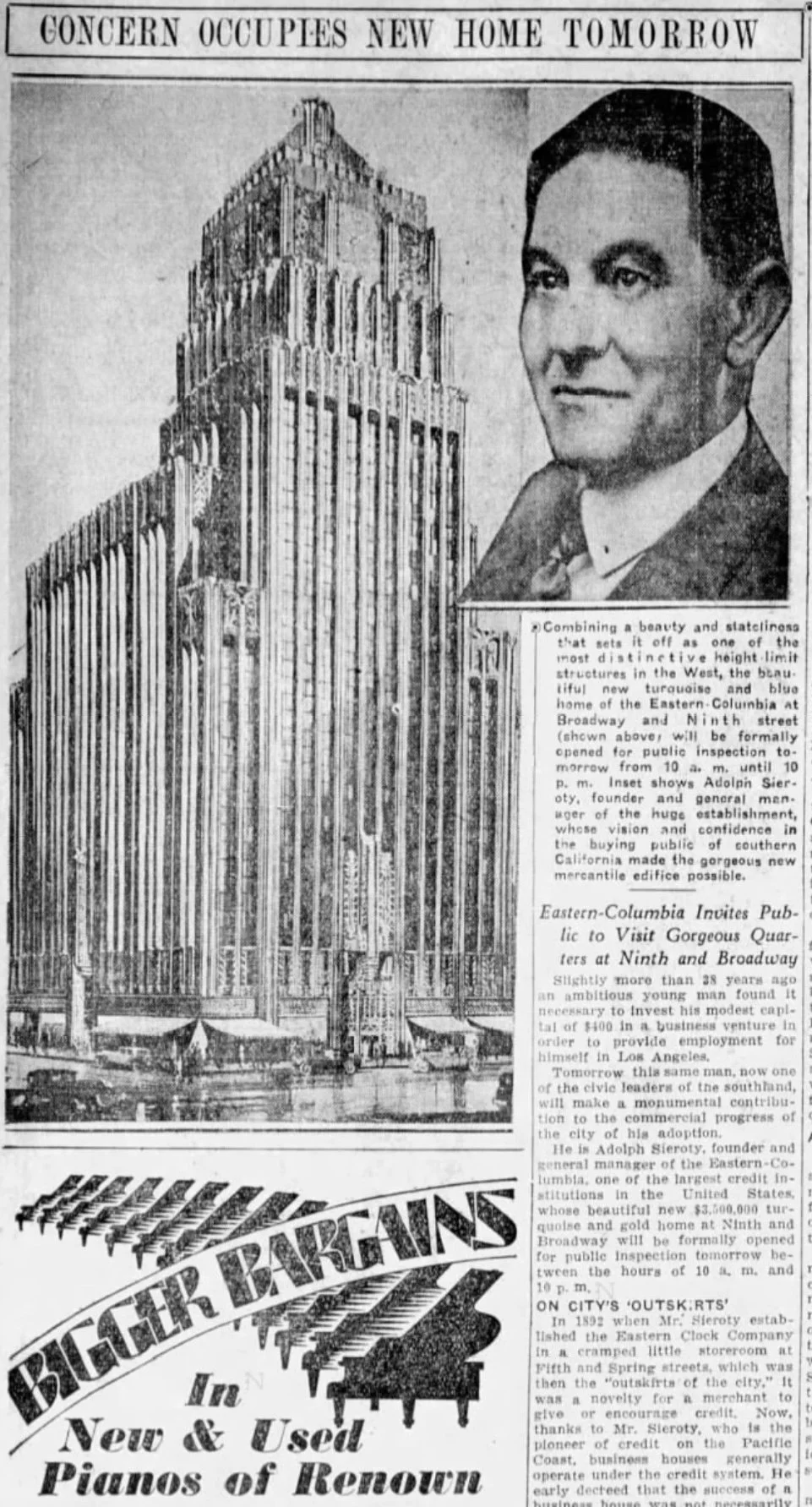 History of the Eastern Columbia Building — HYTHA.CG