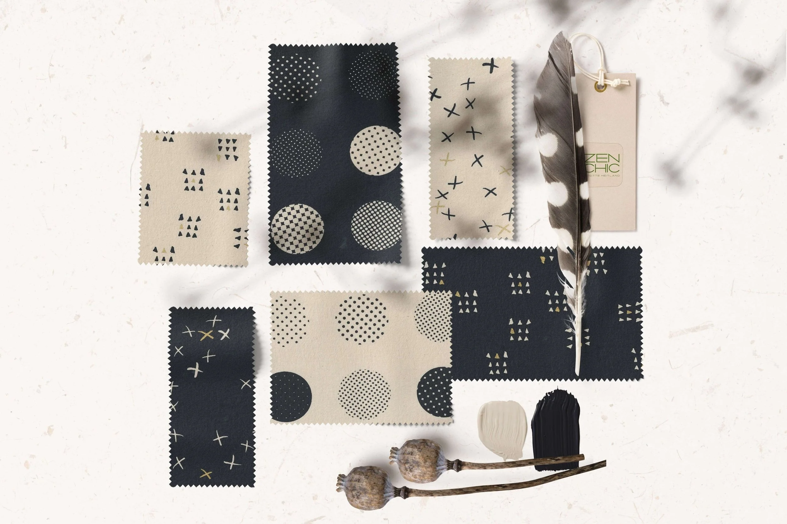 SEW HAPPY - Zen Chic's new fabric line for Moda | Fall 2021