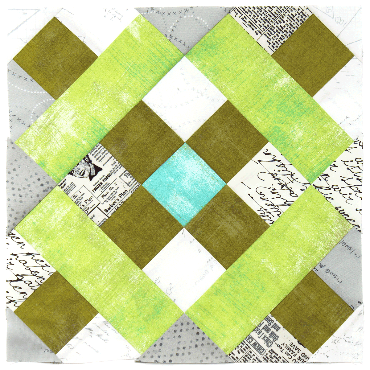 13 modern quilt projects & Blockheads 2018 - Block 4