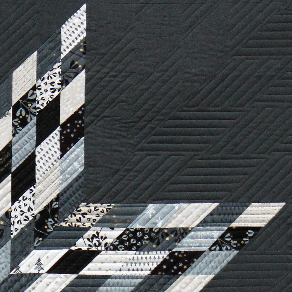 How to sew a modern Lone Star Quilt & Blockheads 2018 - Block 8