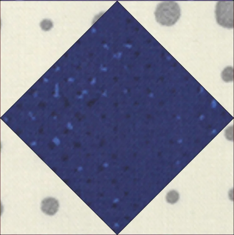 Play with all kinds of sewn triangles - Block 7 of the Zen Chic BOM 2018