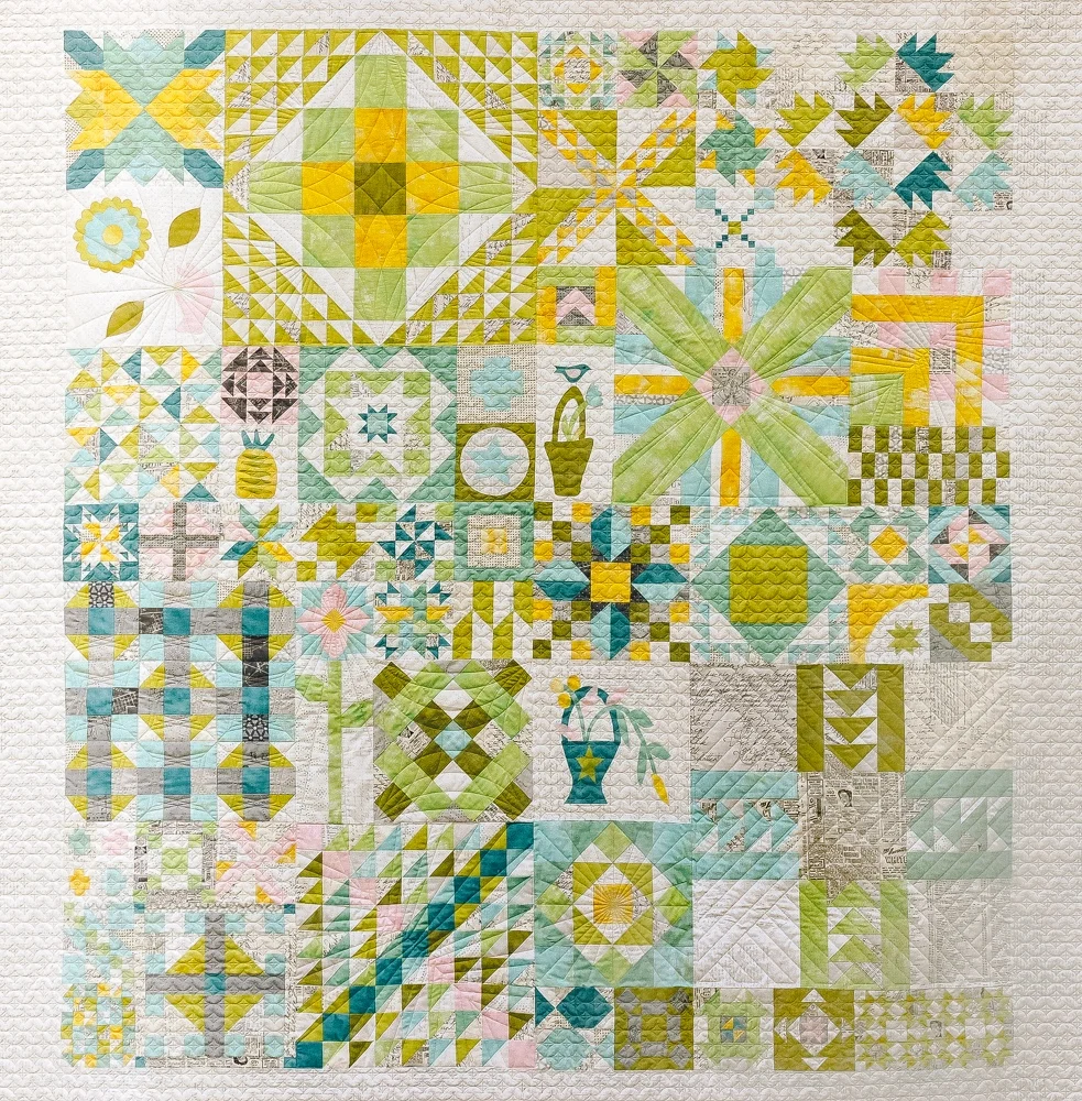 Quilting Moda Blockheads Round 2 with Rachel Hauser