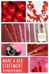 Make a Statement With JUST RED fabrics by Zen Chic and Blockheads 2020 ...