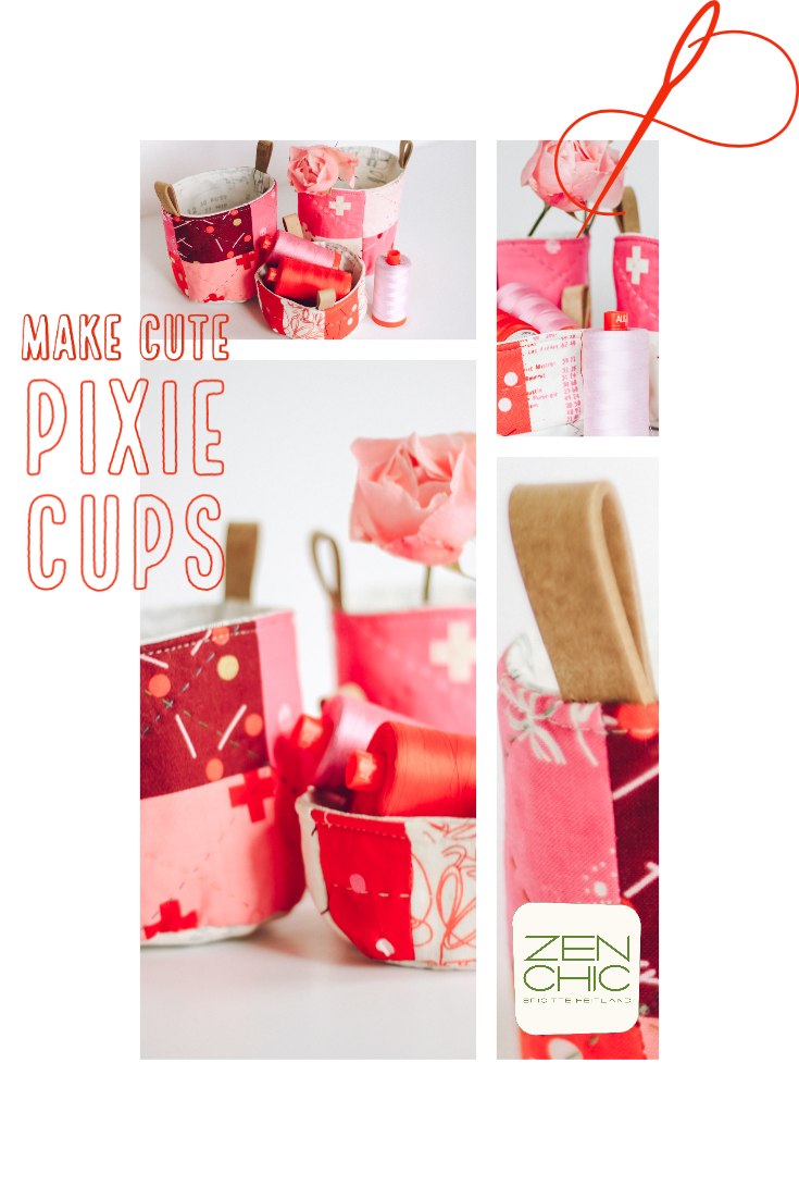 Free Pattern – Sweet & Simple Pixie Cups and Block 14 of Moda Blockheads 2020