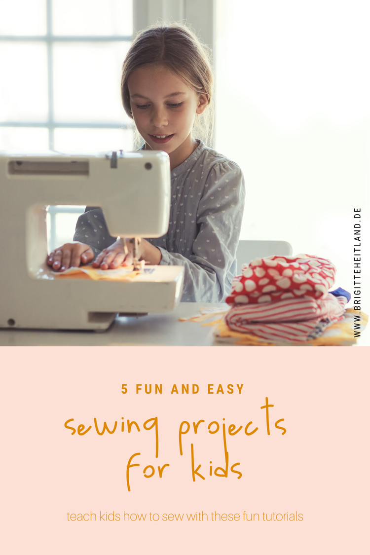 5 Fun and Easy Sewing Projects With Kids | Free Patterns