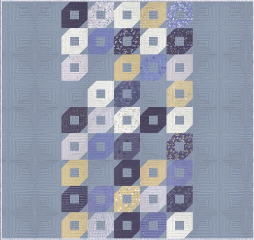 Winter Windows Quilt Pattern by Zen Chic