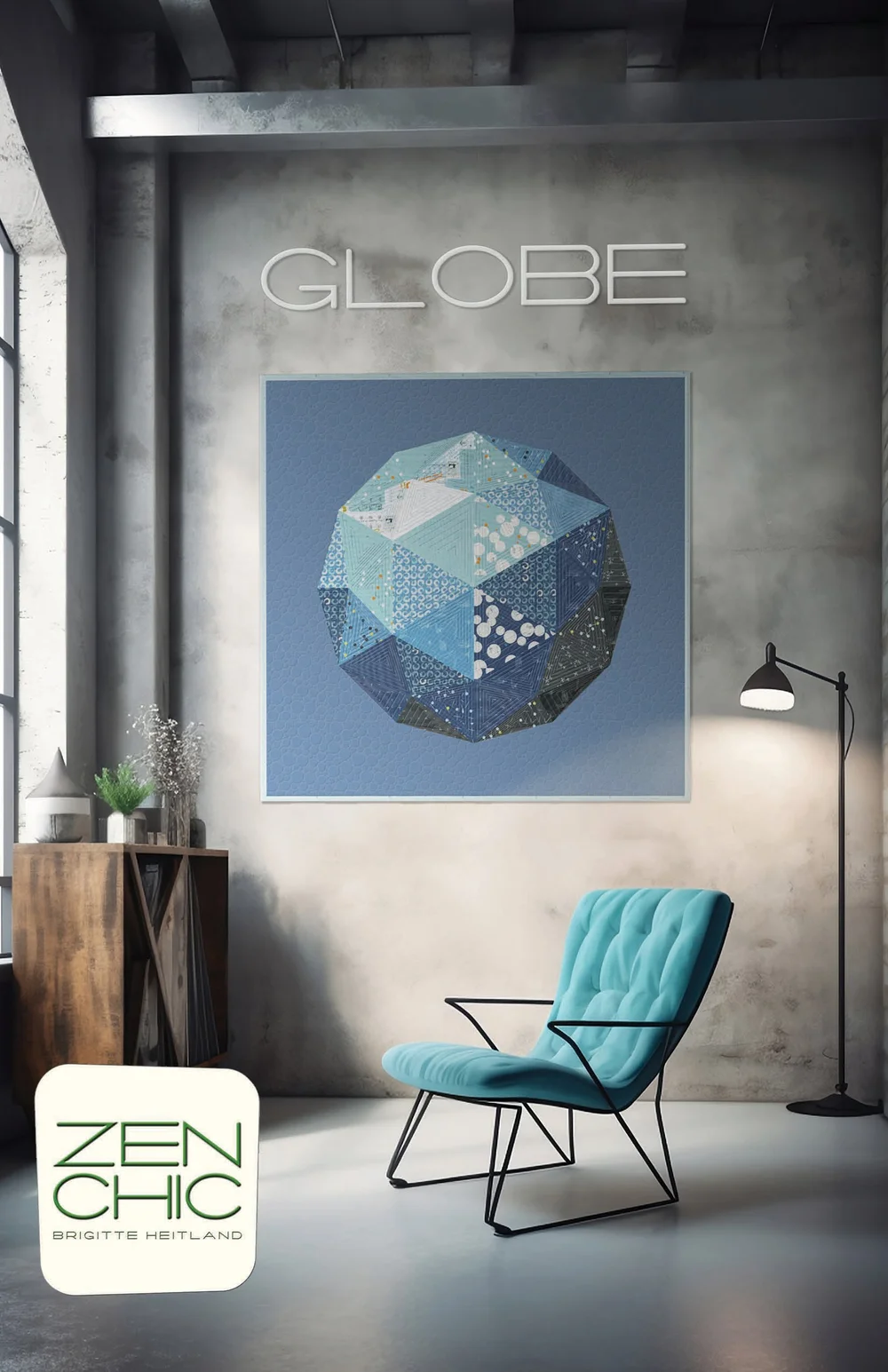 Join the Stitch Party: Zen Chic's Globe Quilt Class Is Now Live!