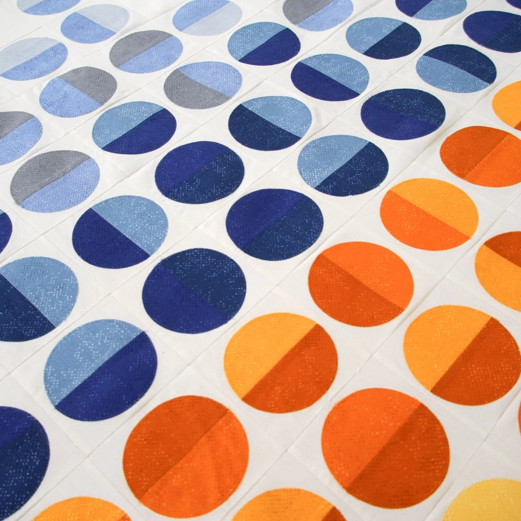 Dots On Point Quilt Sew-Along Week 5: Assemble the Quilt