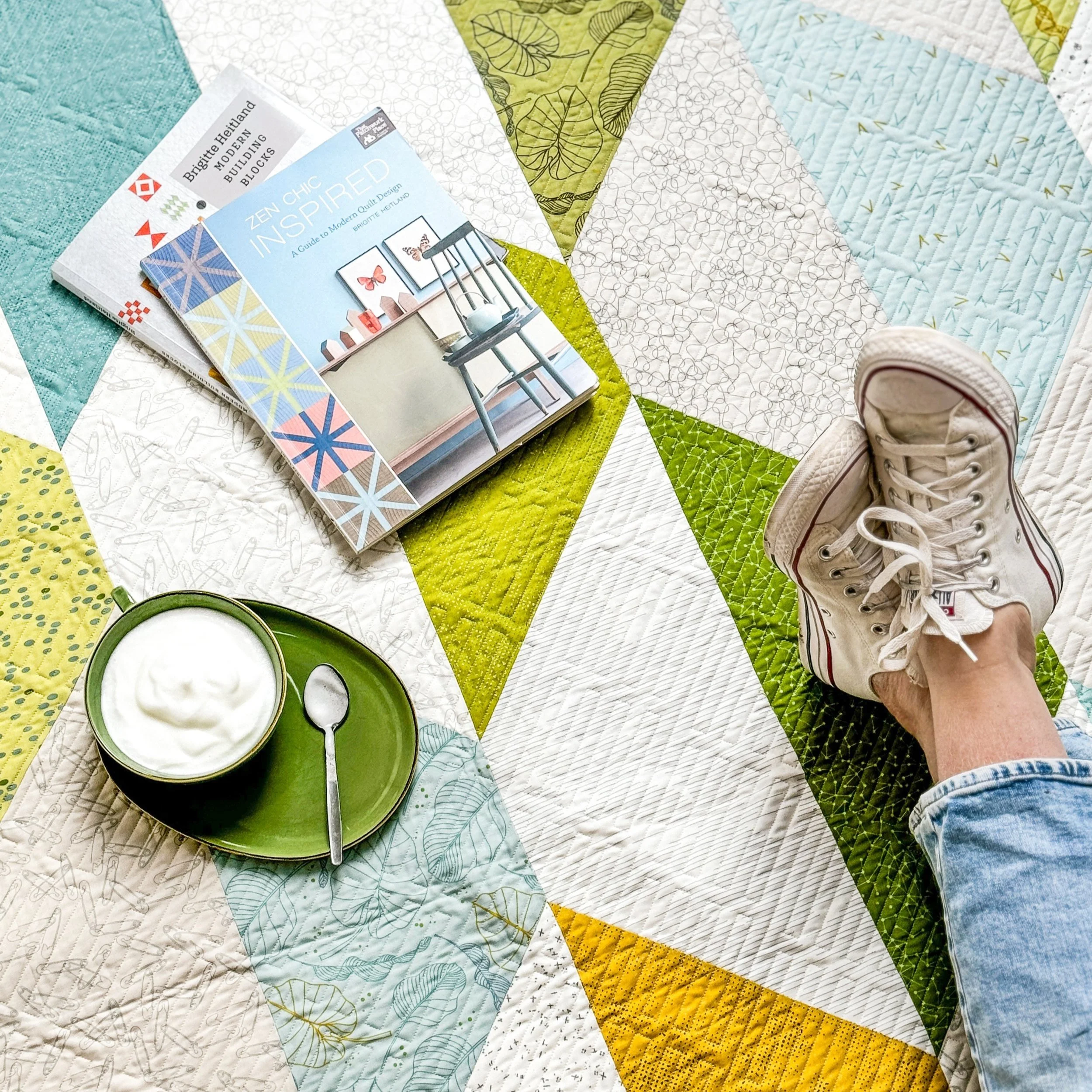 wisted Geese Quilt by Zen Chic: A Unique Twist on the Classic Flying ...