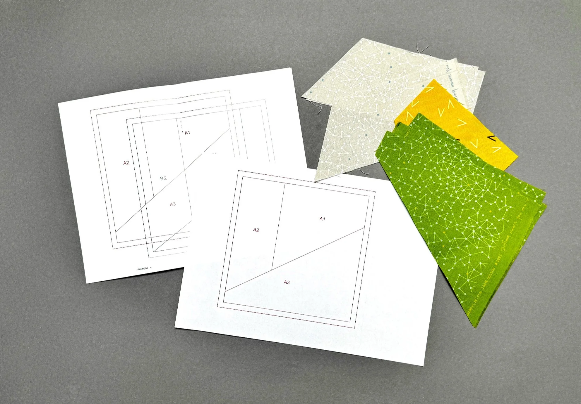 Fragment Quilt Sew Along Week 4: Dive into Foundation Paper Piecing