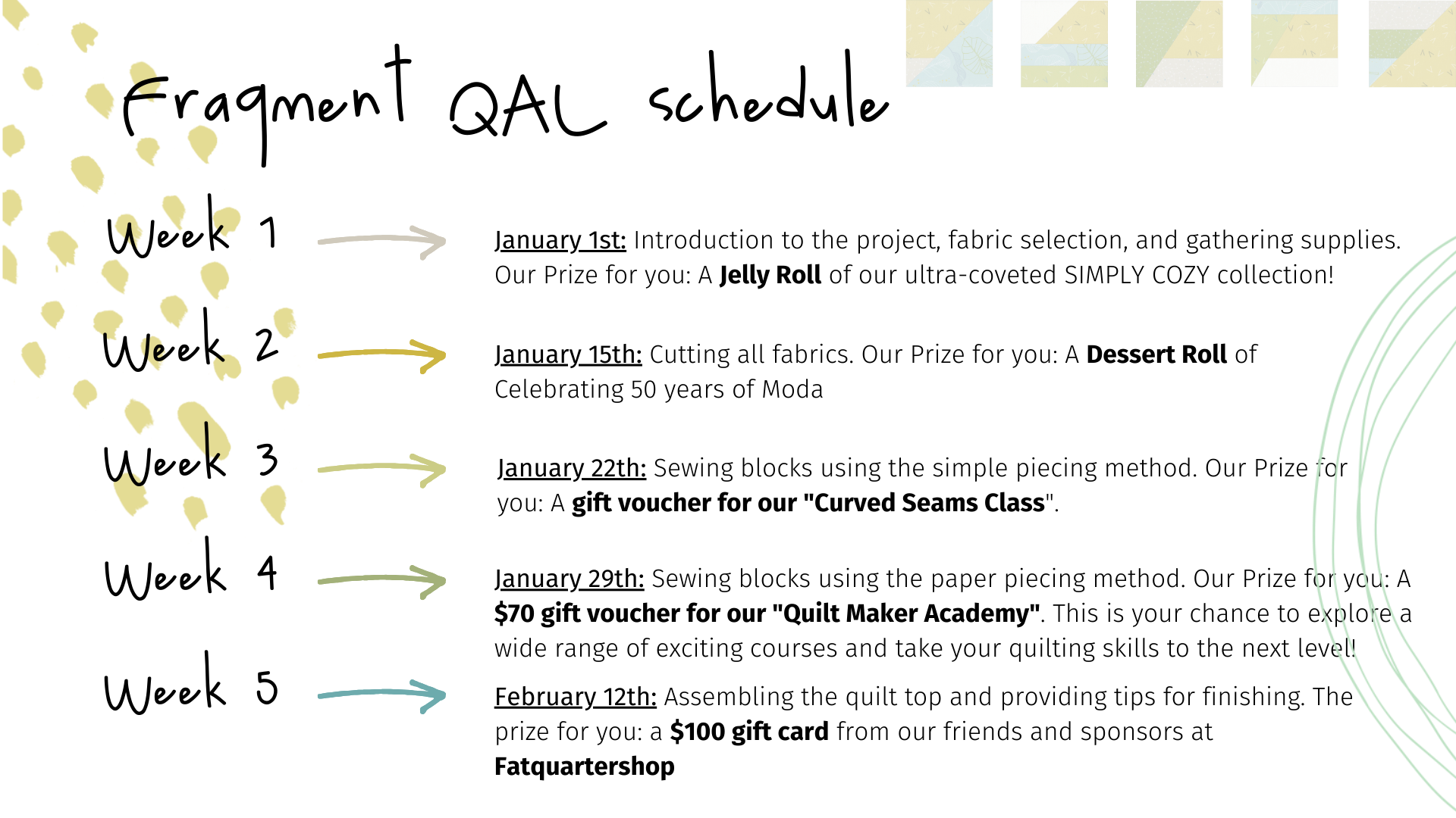 Fragment QAL 2025 by Zen Chic: Modern Quilt Along with Weekly Prizes ...