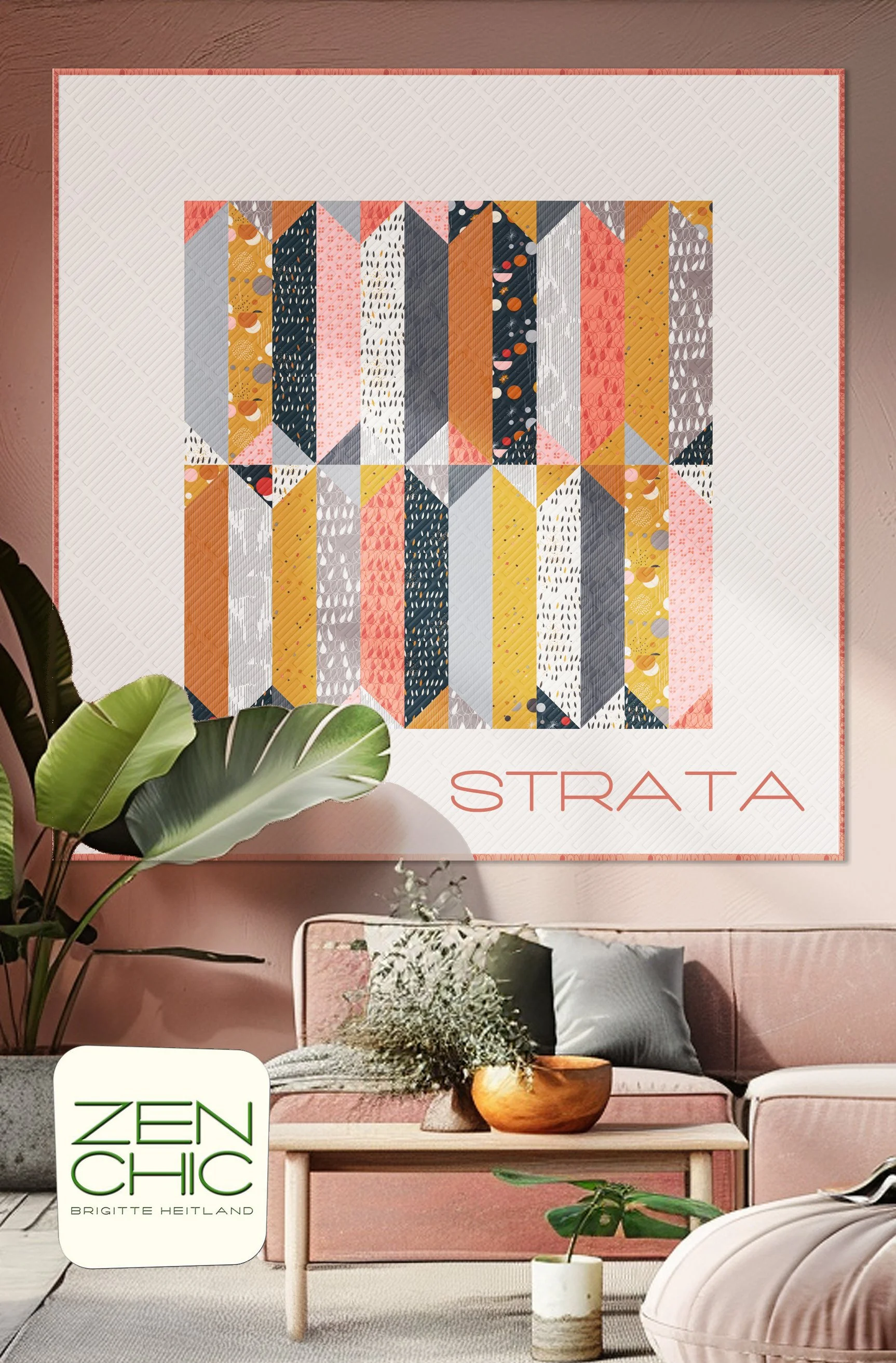 Strata Quilt Pattern – A Fast, Beginner-Friendly Modern Quilt