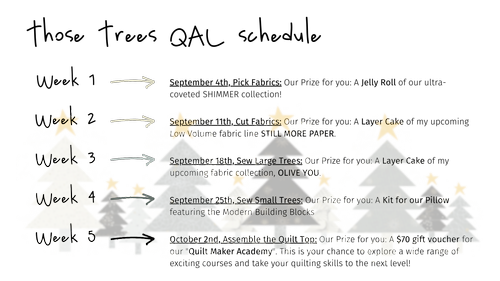 Those Trees QAL — Zen Chic - modern fabrics and quilt patterns