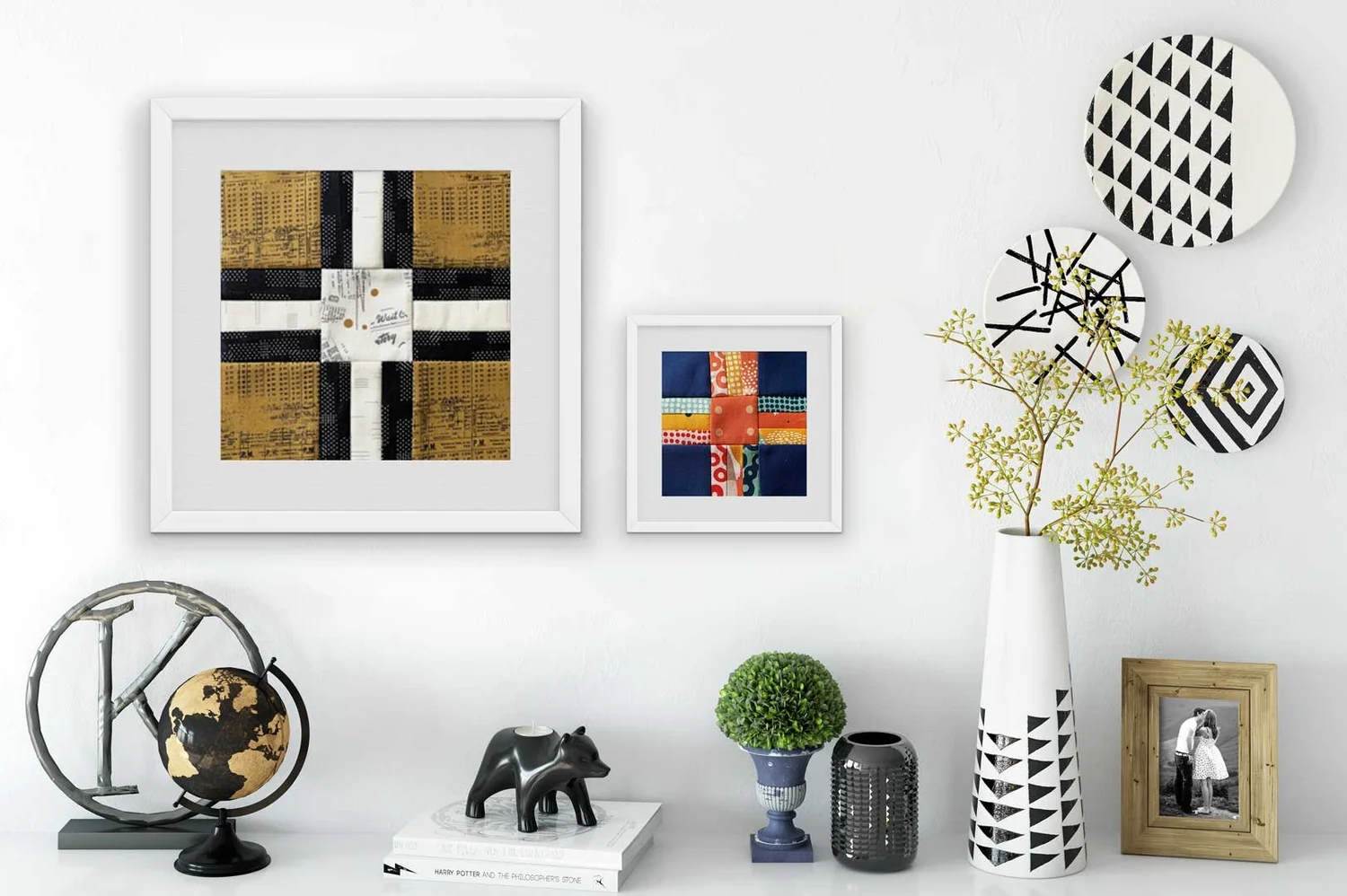 Moda Blockheads 4, Block 9 “Cross my Mind” by Zen Chic