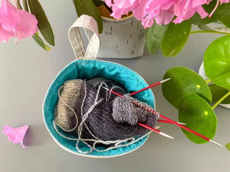 Easy DIY Mini Fabric Basket | FREE Sewing tutorial