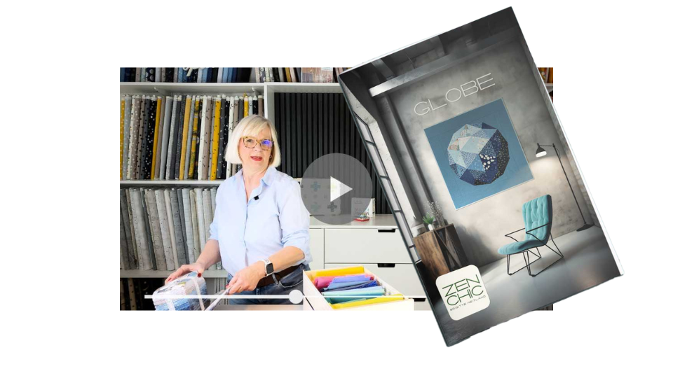 Quilt the World: Master Zen Chic's Globe Quilt with Expert Brigitte ...