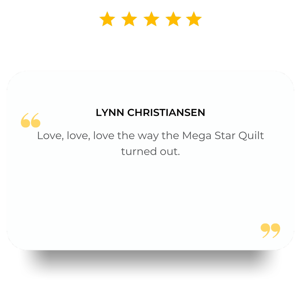 Master the Art of Quilting with the MEGA STAR Online Class by Brigitte ...