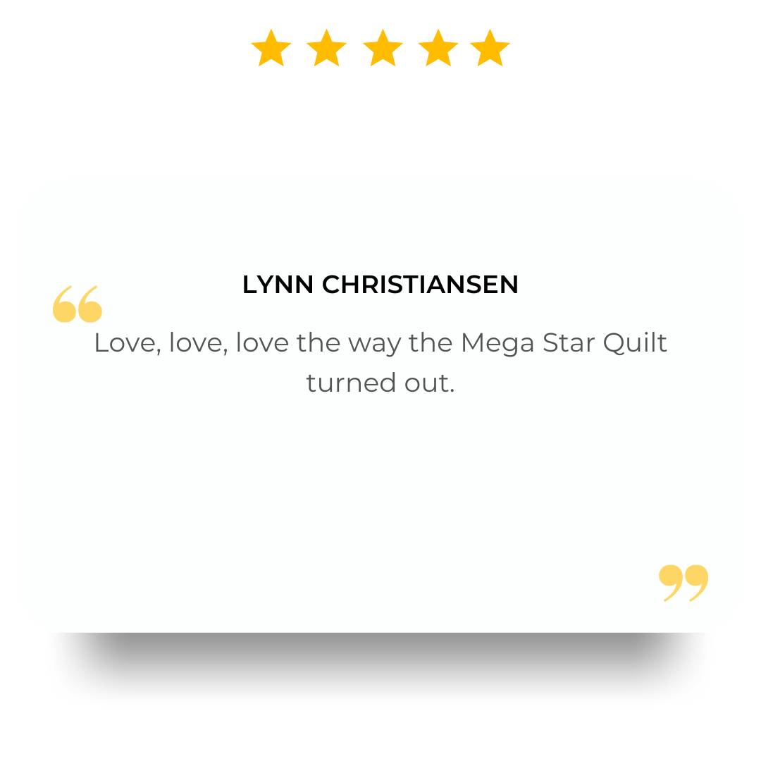 Master the Art of Quilting with the MEGA STAR Online Class by Brigitte ...