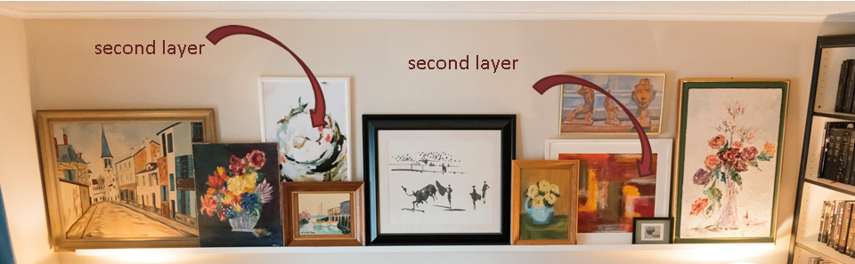 How to Style a Picture Ledge — Capitol Vintage Charm