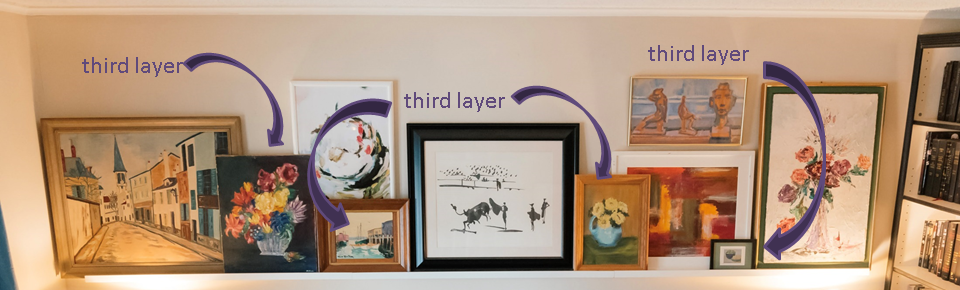 How to Style a Picture Ledge — Capitol Vintage Charm