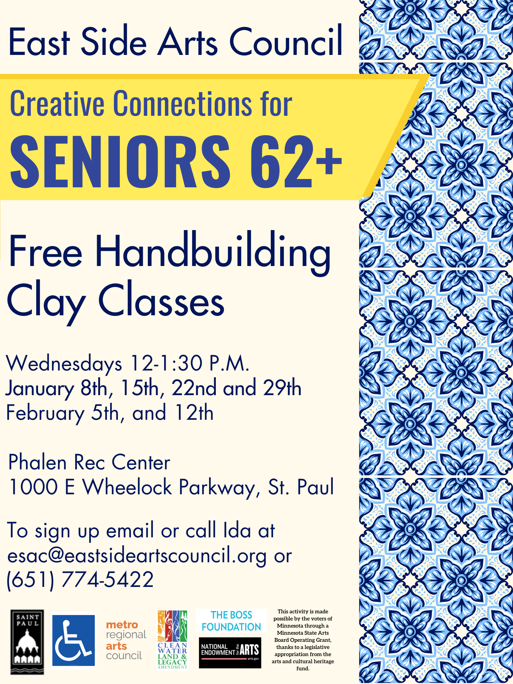 Featured Events with ESAC — East Side Arts Council