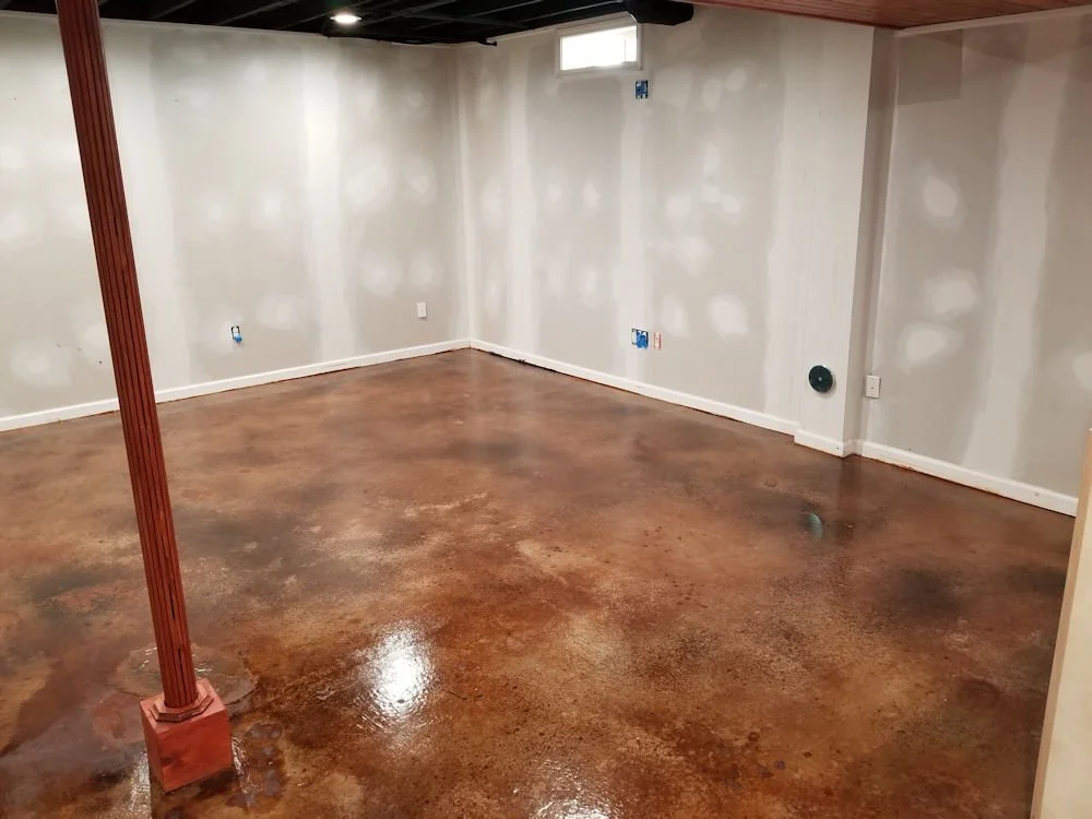 Acid-Stained Concrete Flooring Photos | Berkeley, Michigan