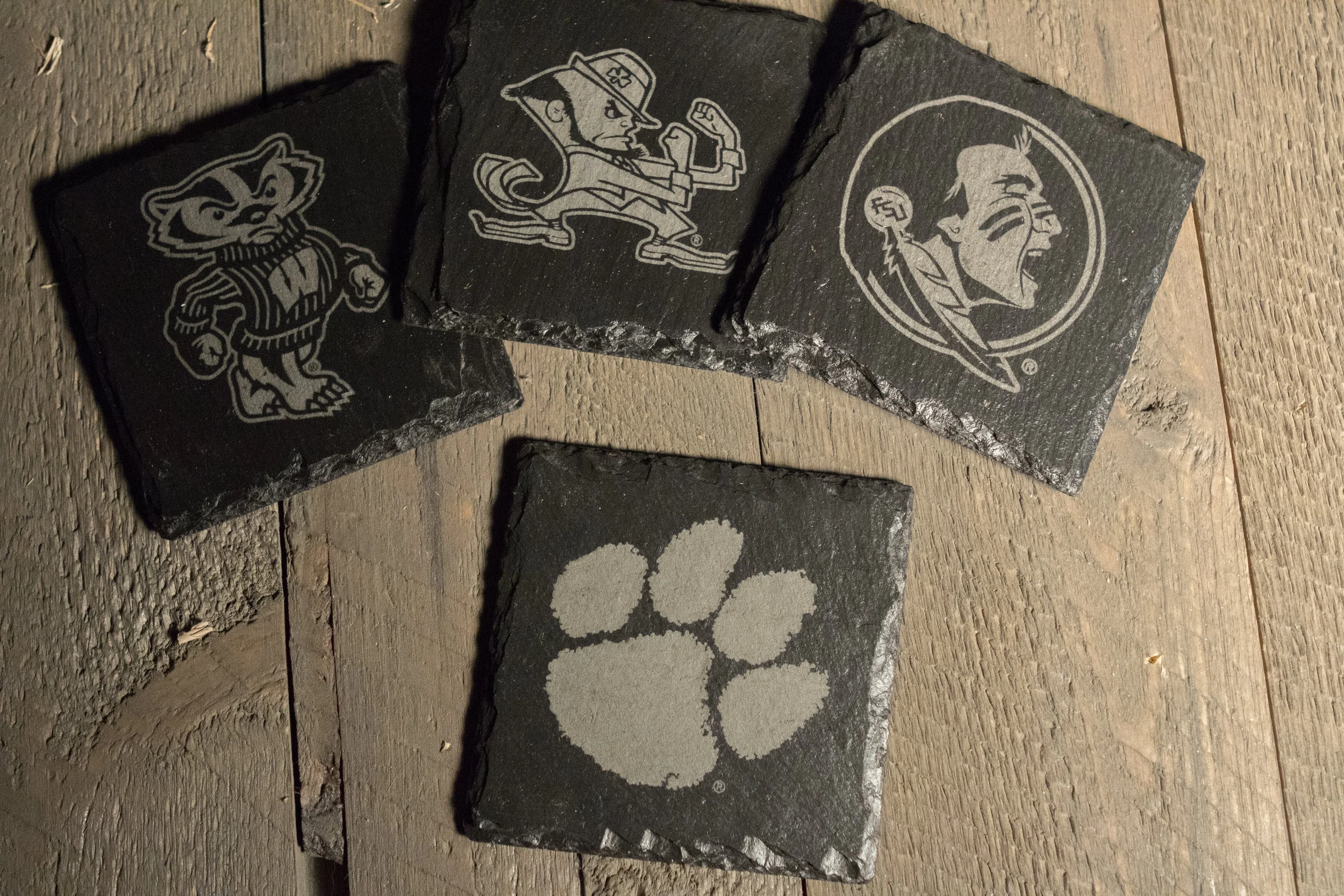 Timeless Etchings Co. — Laser Etched Slate Coasters
