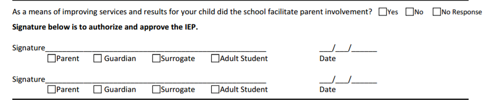 IEP Signature Pages — Alexis Casillas