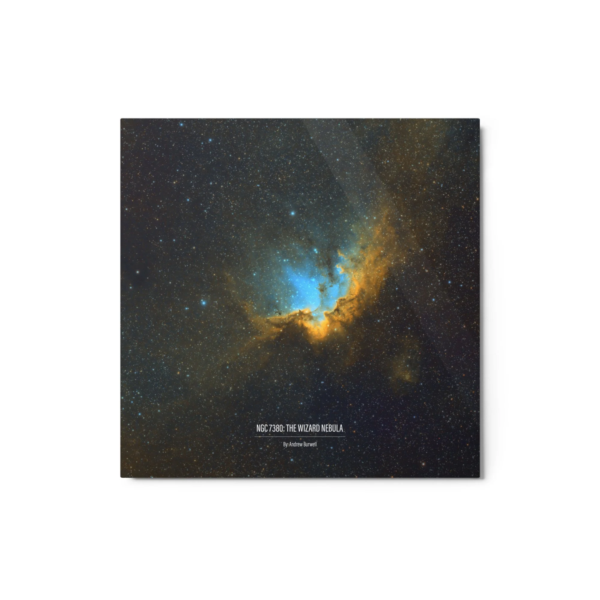 Metal print of the Wizard Nebula — MAC OBSERVATORY