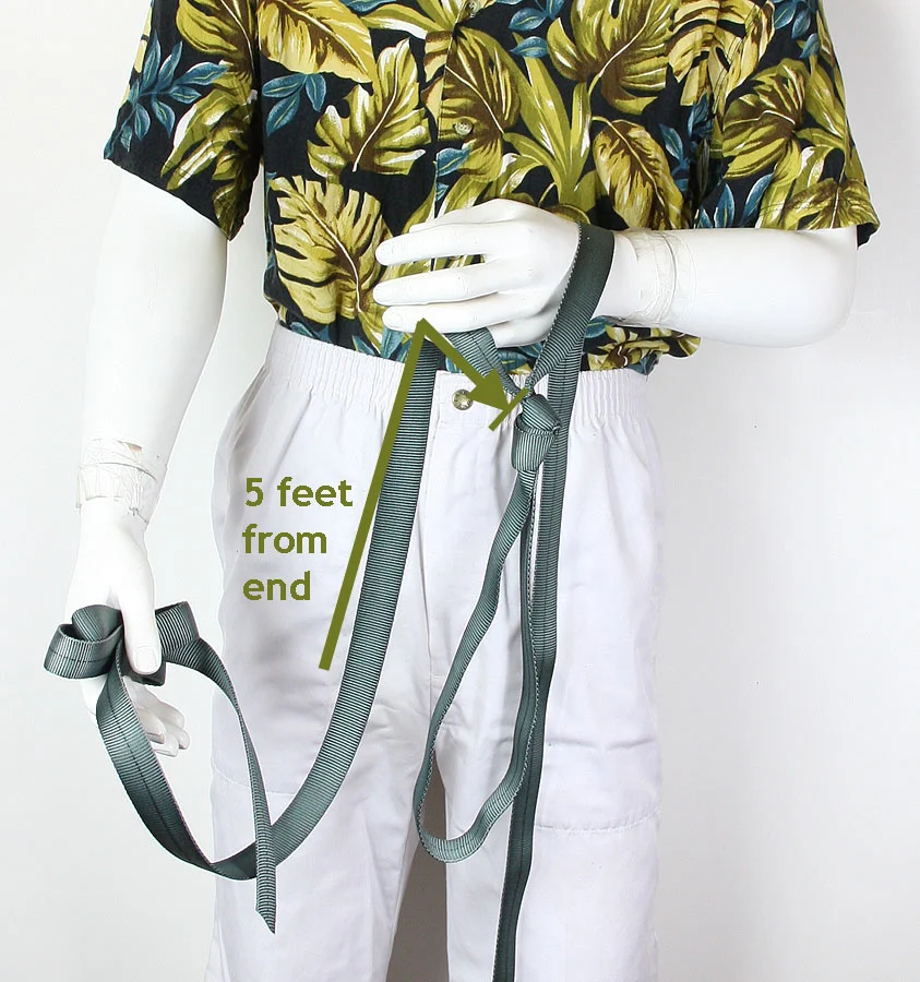 The Swiss Seat - A Simple and Safe Webbing Harness for Canyoneering