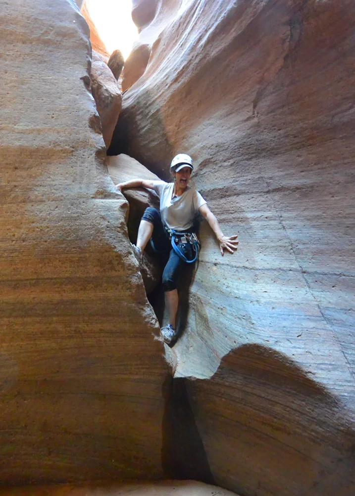 Fat Man's Misery, Zion National Park - Canyoneering USA