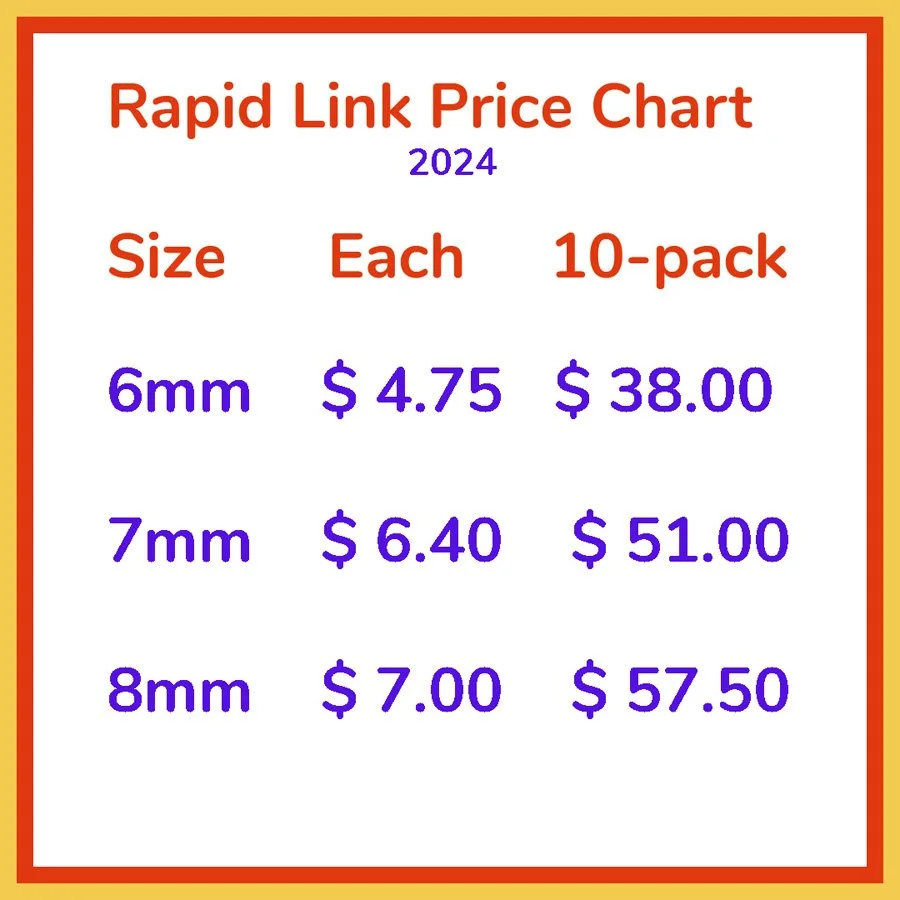 Rapid Links - Galvanized Steel