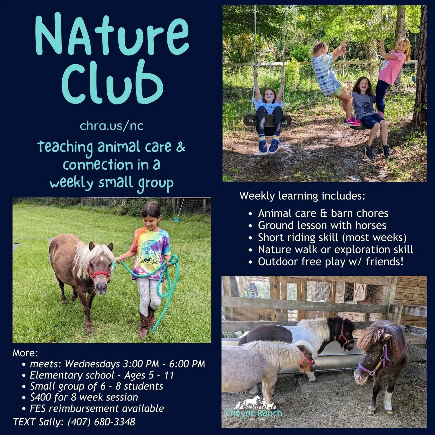 Nature Clubs — Cheyne Ranch