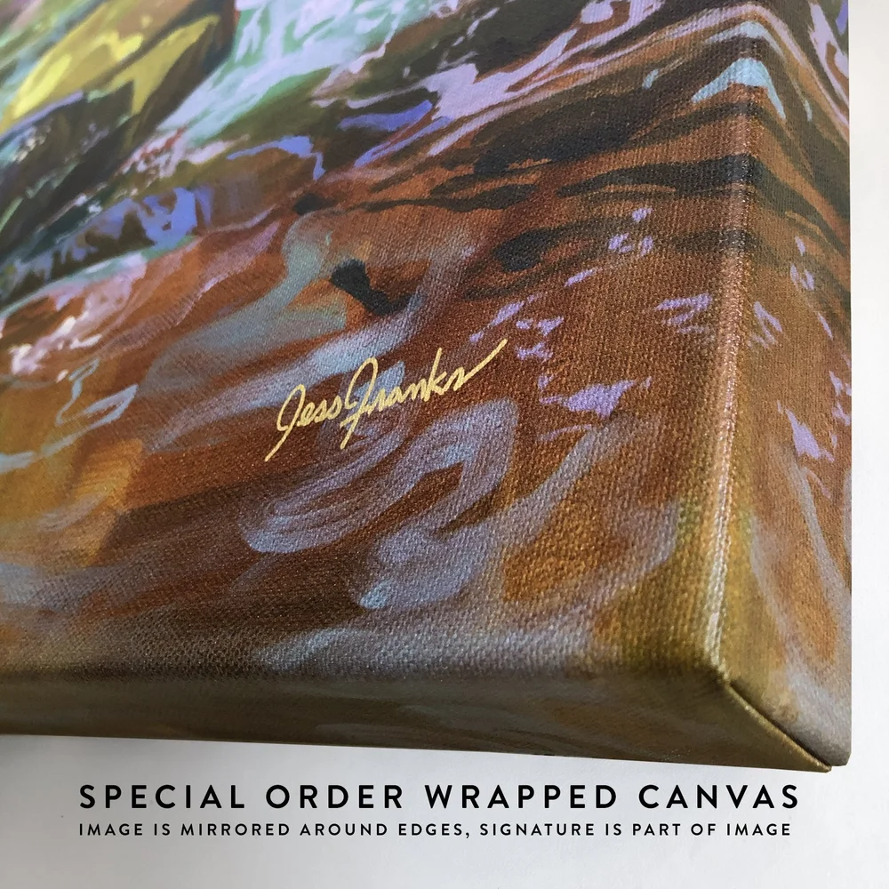 All In (Print) — Jess Franks Art — Yosemite National Park, Half Dome ...