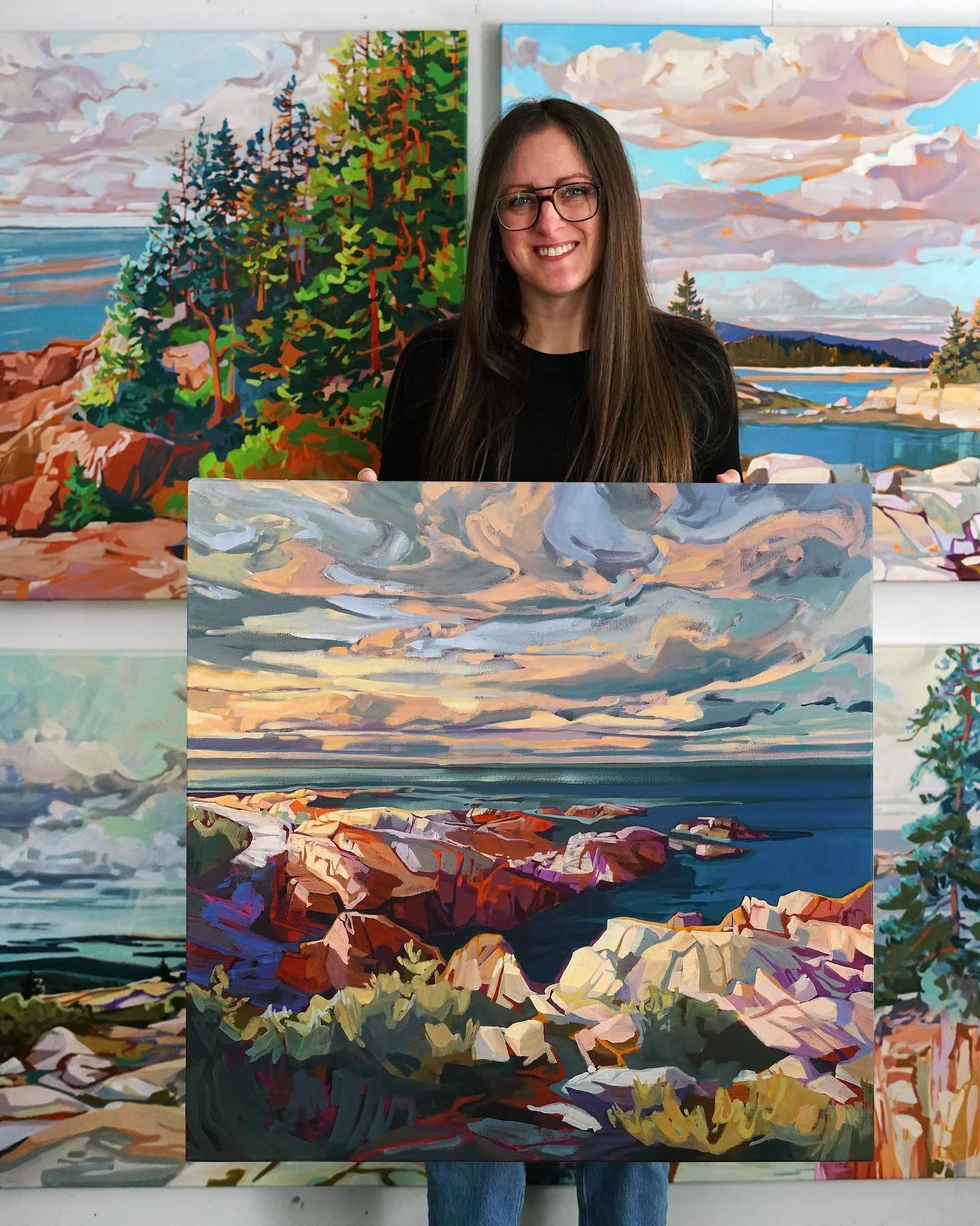 About — Jess Franks Art — Paintings and Prints of Maine and more
