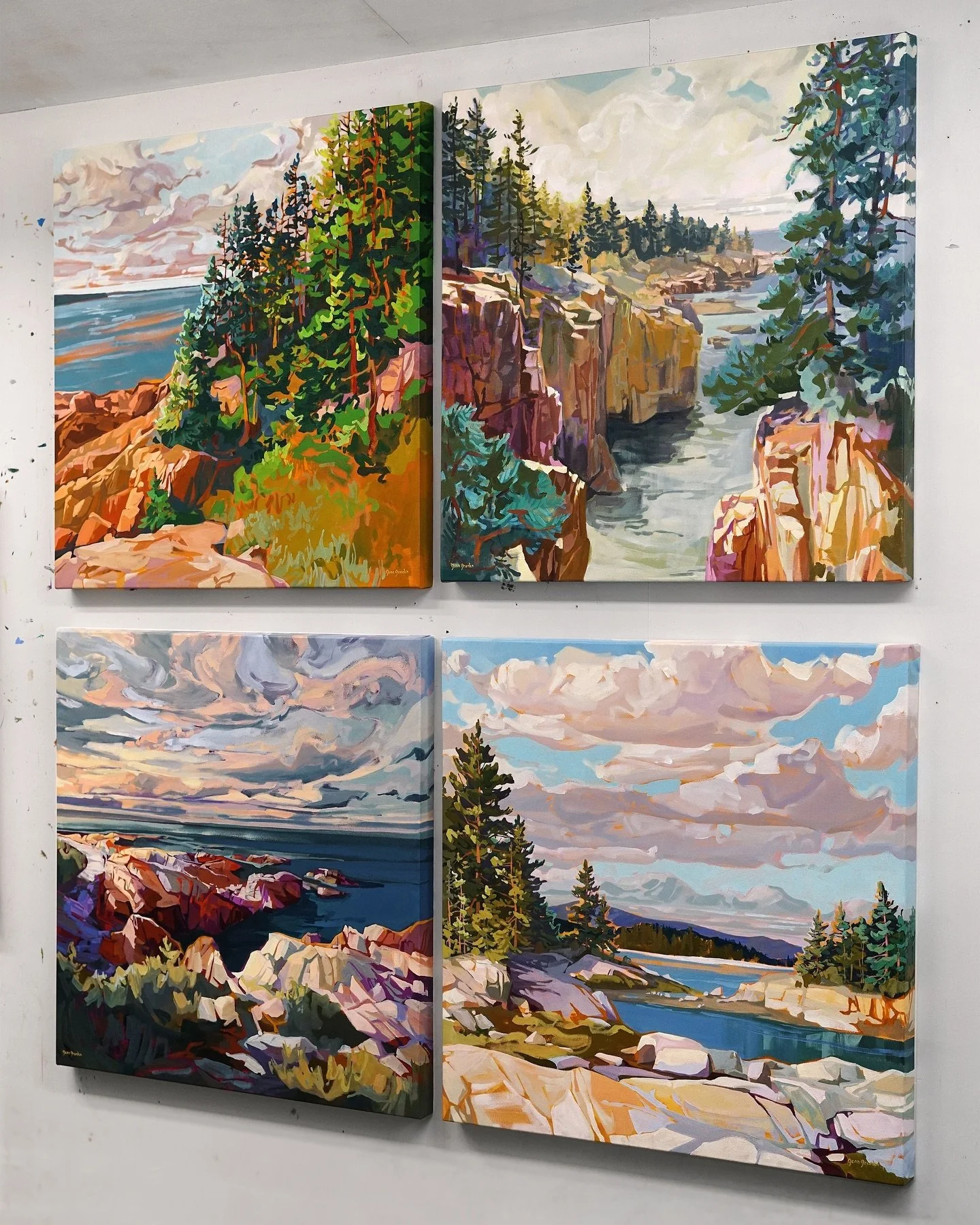 About — Jess Franks Art — Paintings and Prints of Maine and more