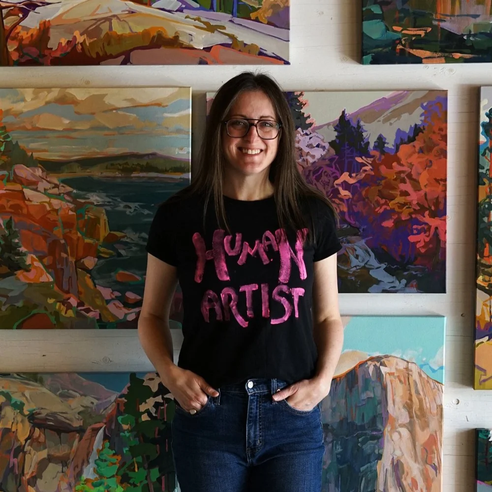 About — Jess Franks Art — Paintings and Prints of Maine and more