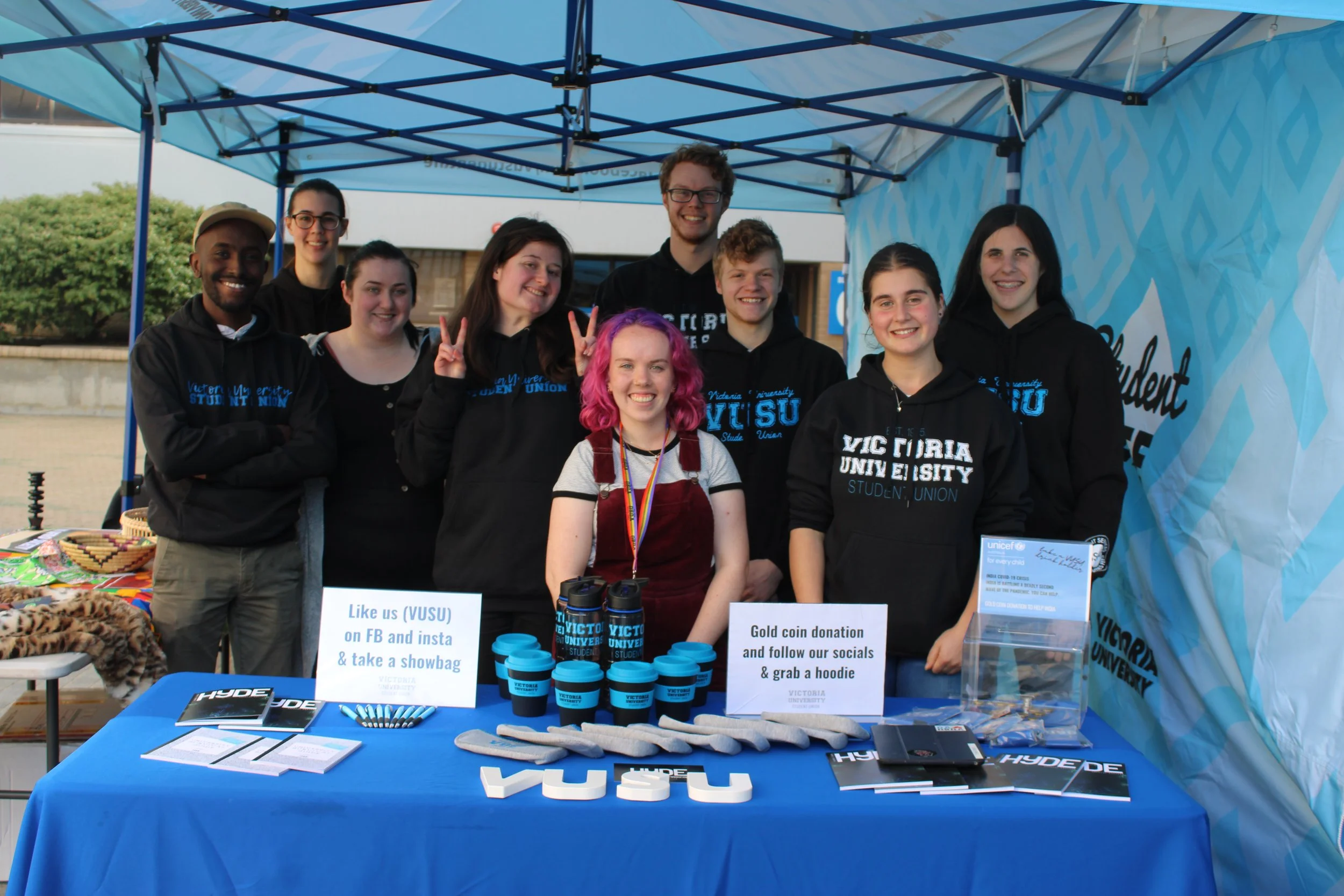 FOLLOW US — Victoria University Student Union