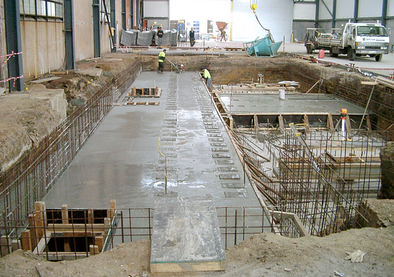 Large Foundation Pit — Carron Concrete Services