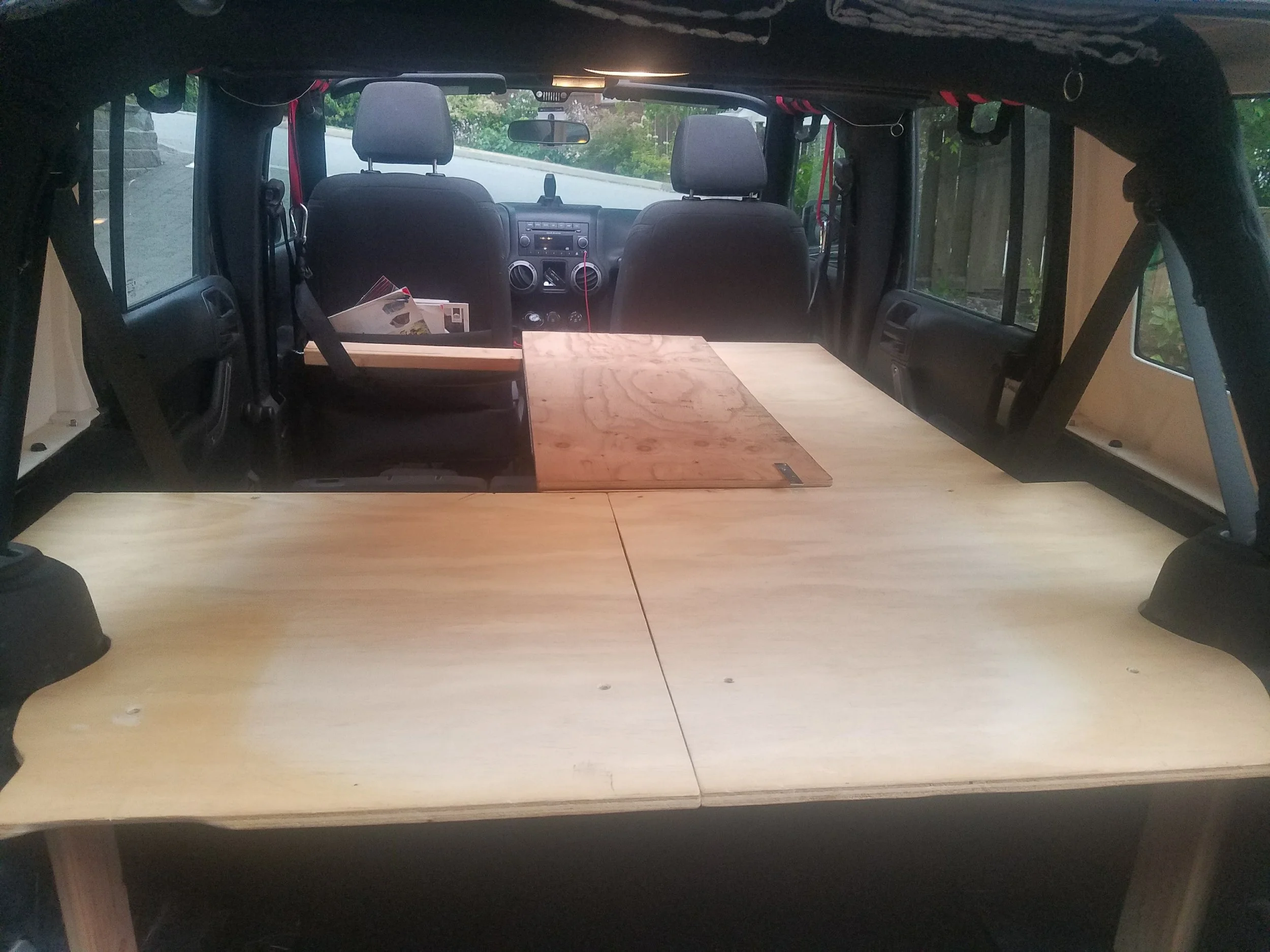 How to Build a Sleeping Platform in a Jeep Wrangler JKU — Adventures Kotli