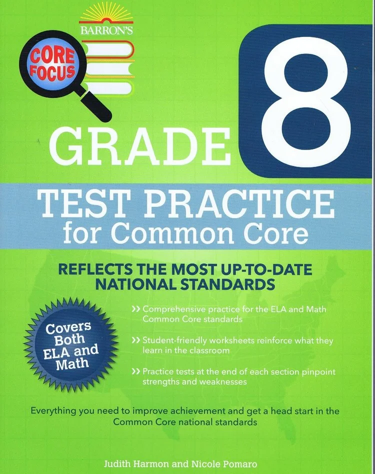 Test Practice for Common Core Grade 3~8 — Teacher's Choice