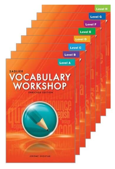 Sadlier Vocabulary Workshop Enriched Edition — Teacher's Choice