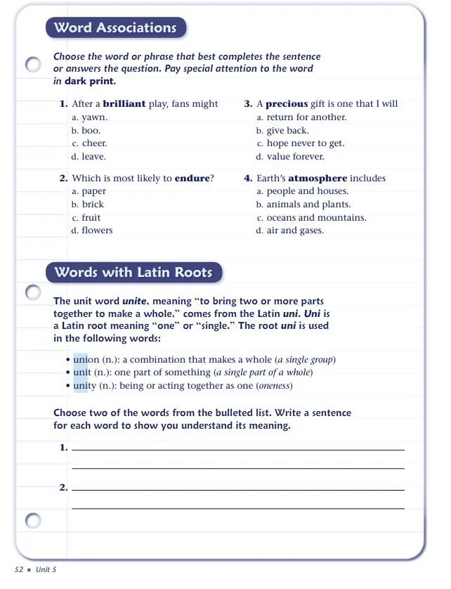 Sadlier Vocabulary Workshop Tools for Comprehension Grades 1–5 ...