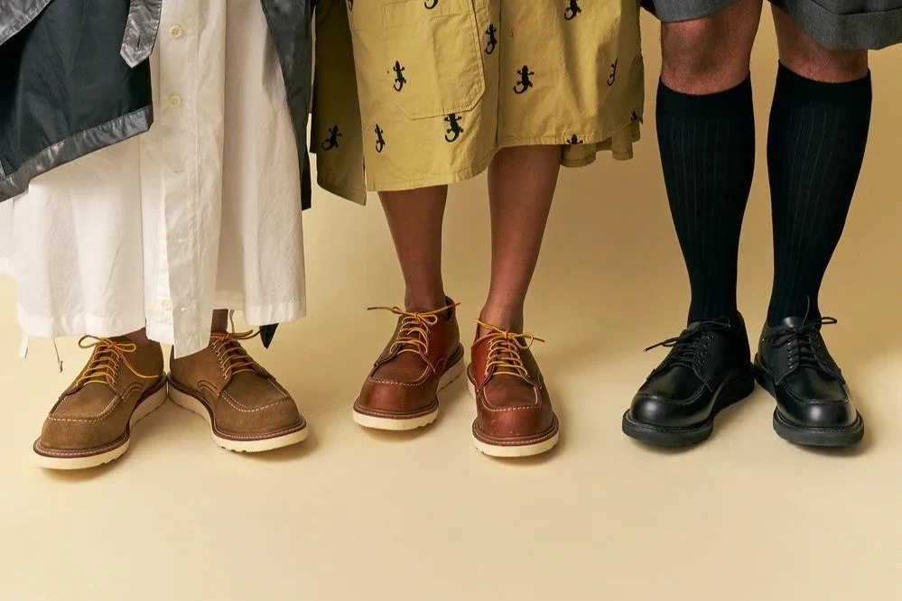 Engineered Garments Reworks Red Wing's Classic Oxford Shoe in 'Red ...