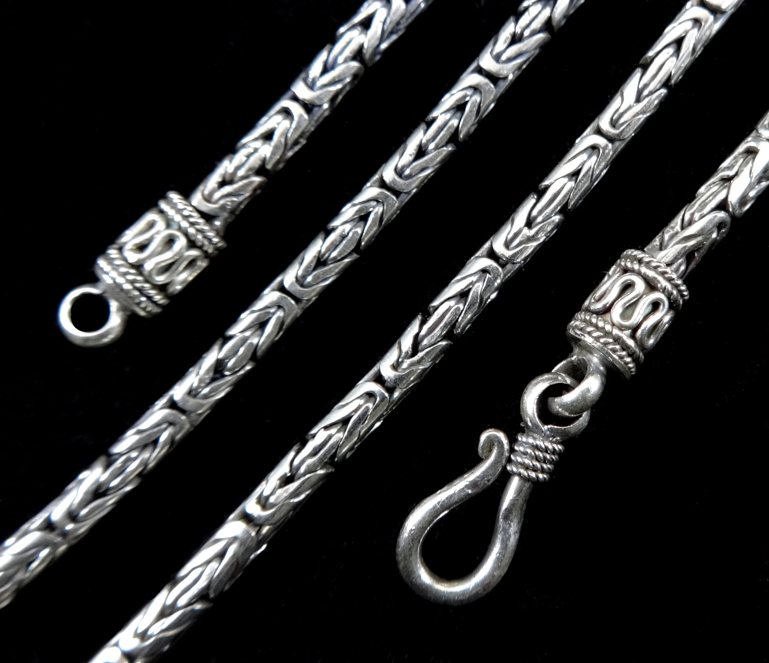 Handmade Balinese Chains Handcrafted Sterling Silver Jewelry